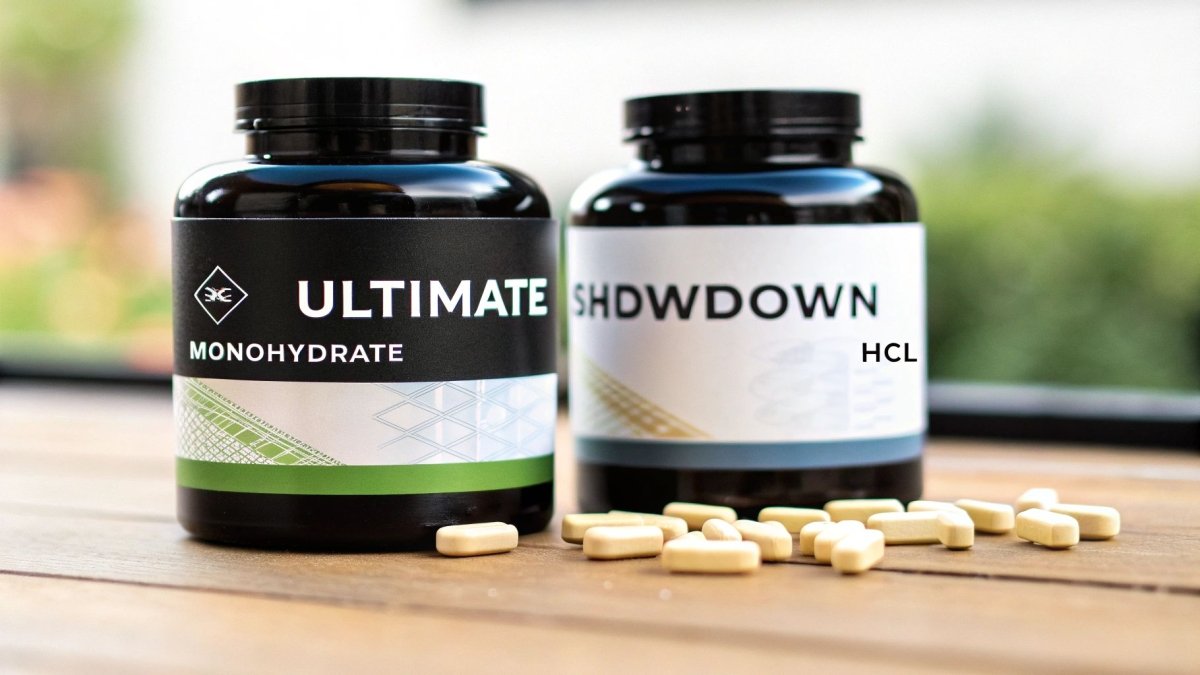 Creatine Monohydrate vs HCl The Ultimate Showdown – Smash.com